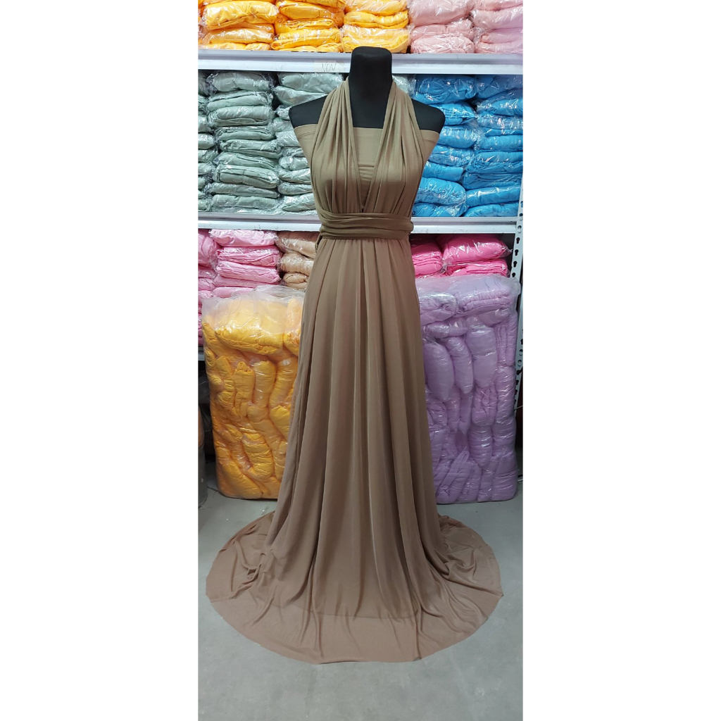 WE SHIP ASAP! INFINITY DRESS WITH TULLE/MESH Small to Large | Doncher12 ...