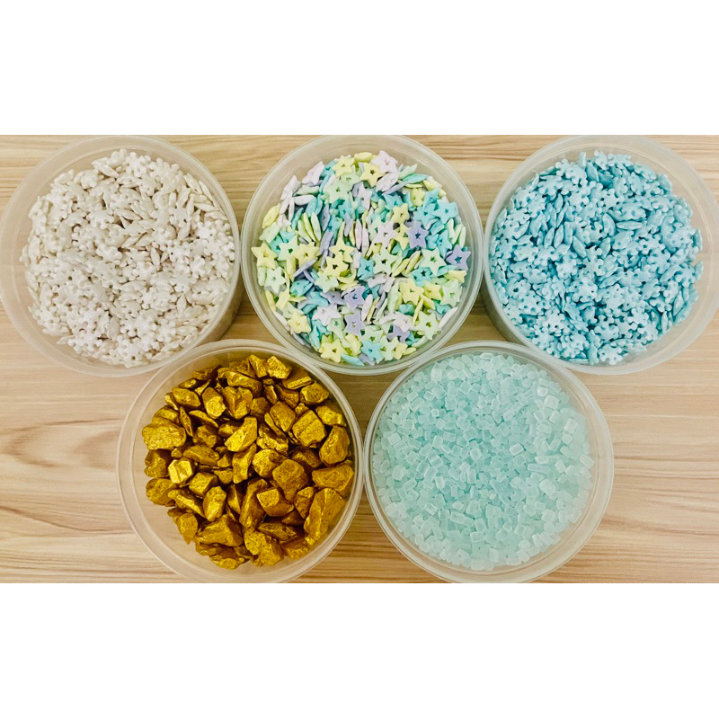 Sprinkles - Crystals, Rocks, Stars, Snowflakes | Shopee Philippines