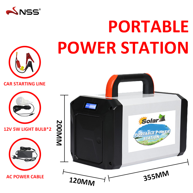 NSS 150W-500W Sola Power Station generator Multi-Function Portable Big ...