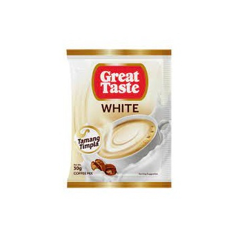 Great Taste Coffee White Single 30g | Shopee Philippines