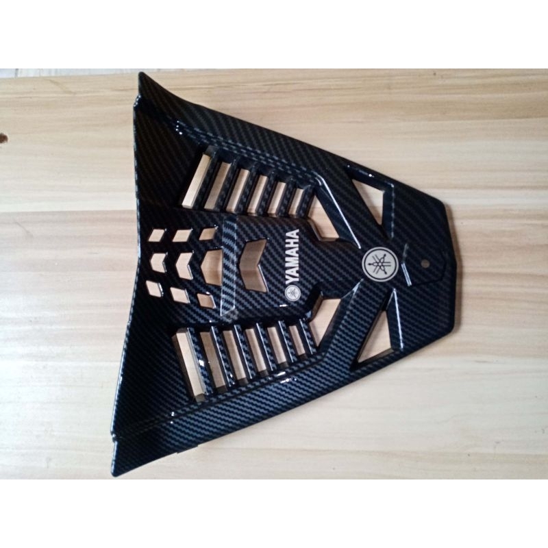 Yamaha Sniper 150 Engine Cover Carbon Glossy | Shopee Philippines