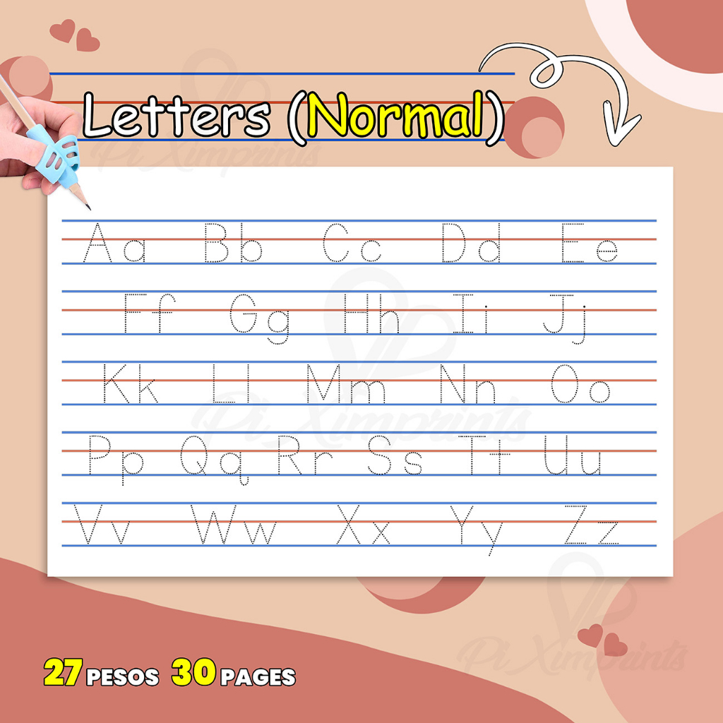 Tracing Pads for Kids | 30 pages (Machine Cut)(More Pad, More Freebies ...