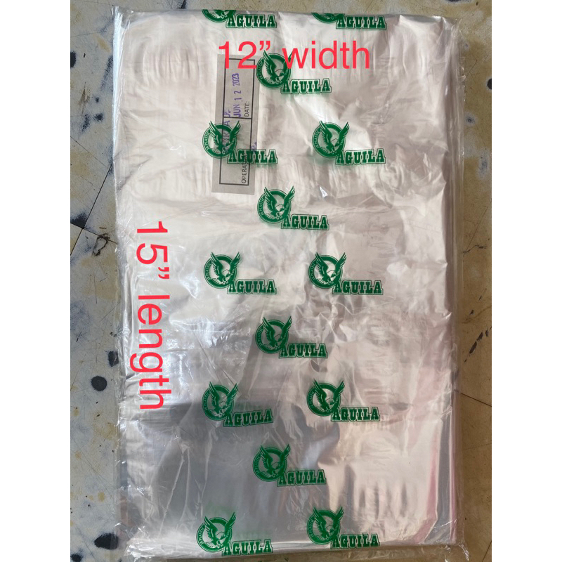 Plastic 12x15 clear manipis for plate .0004 thickness/ plastic pang ...
