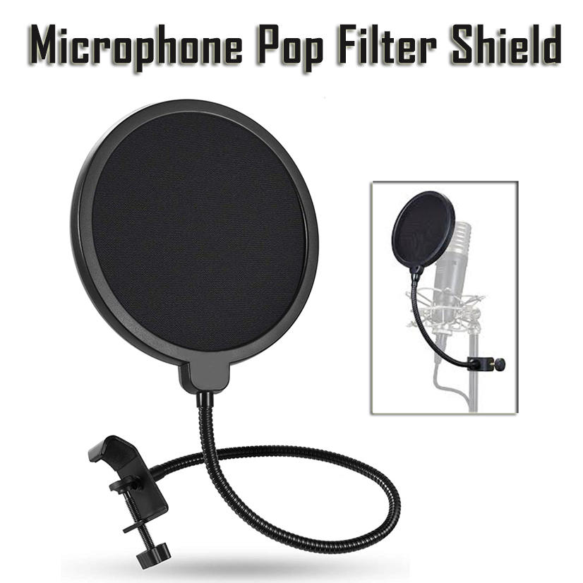 RIXTON Adjustable Microphone Stand / Phone Holder / Mic Filter Shield / Shock Mount Mic ...