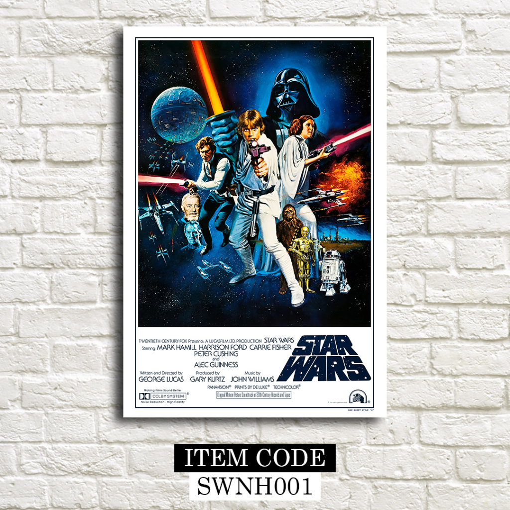 Star Wars: Episode IV - A New Hope (1977) Posters | Shopee Philippines
