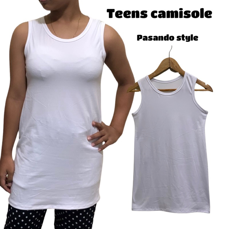teens kamison / camisole 28-32 bustline stretchable fabrics | Shopee ...