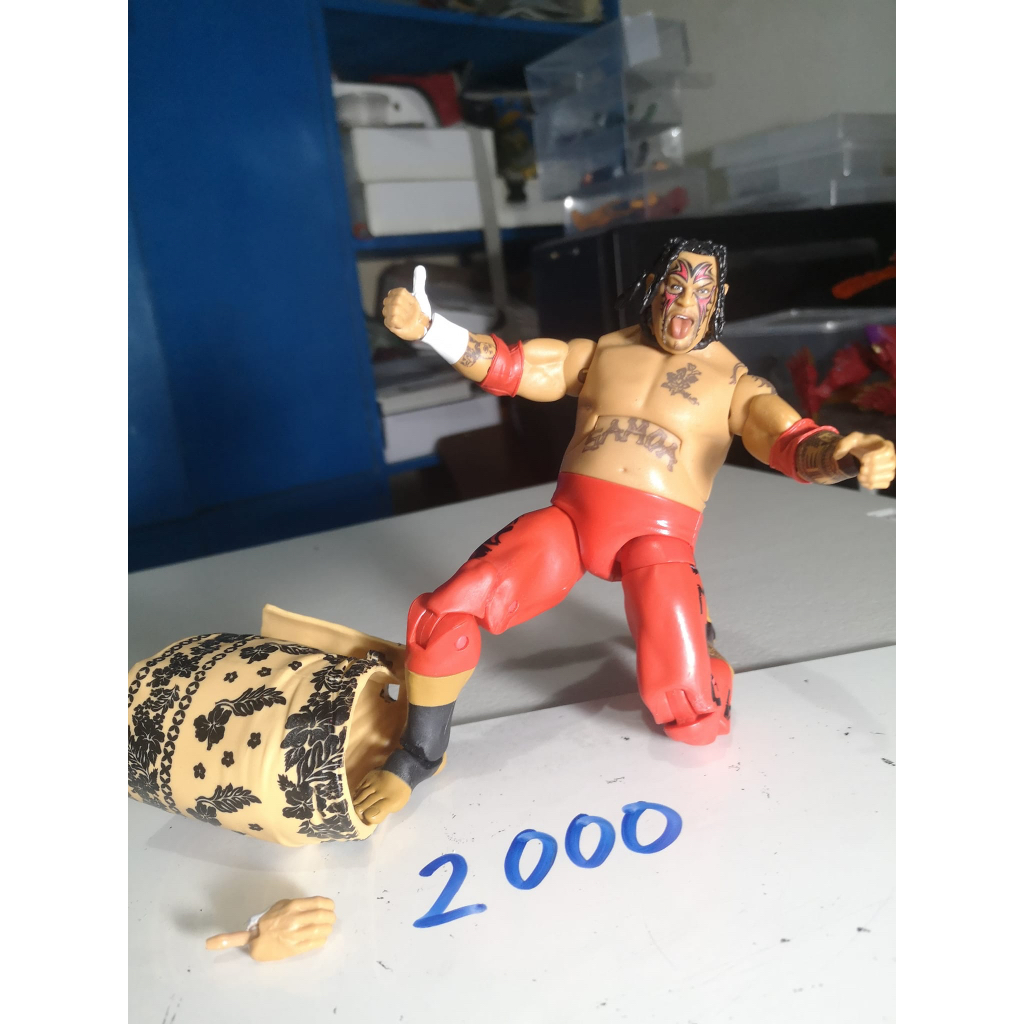 mattel wwe elite umaga figure | Shopee Philippines