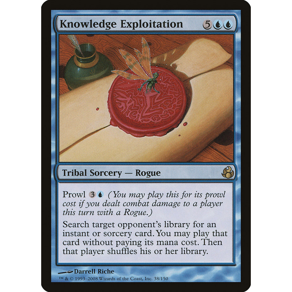 Knowledge Exploitation Foil - Morningtide (MOR) card | Shopee Philippines