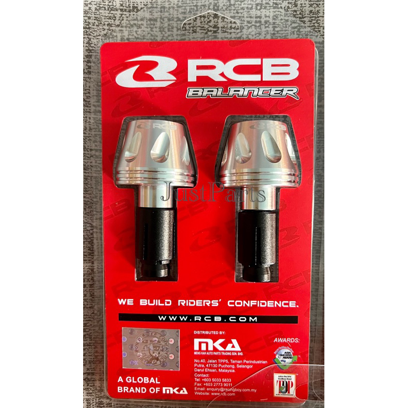 RCB HANDLE BAR END BALANCER ( m1 ) ALLOY Universal | Shopee Philippines