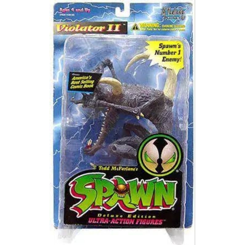 MISB 1996 Mcfarlane Toys Spawn Violator II with Cybernetic Parts action figure | Shopee Philippines