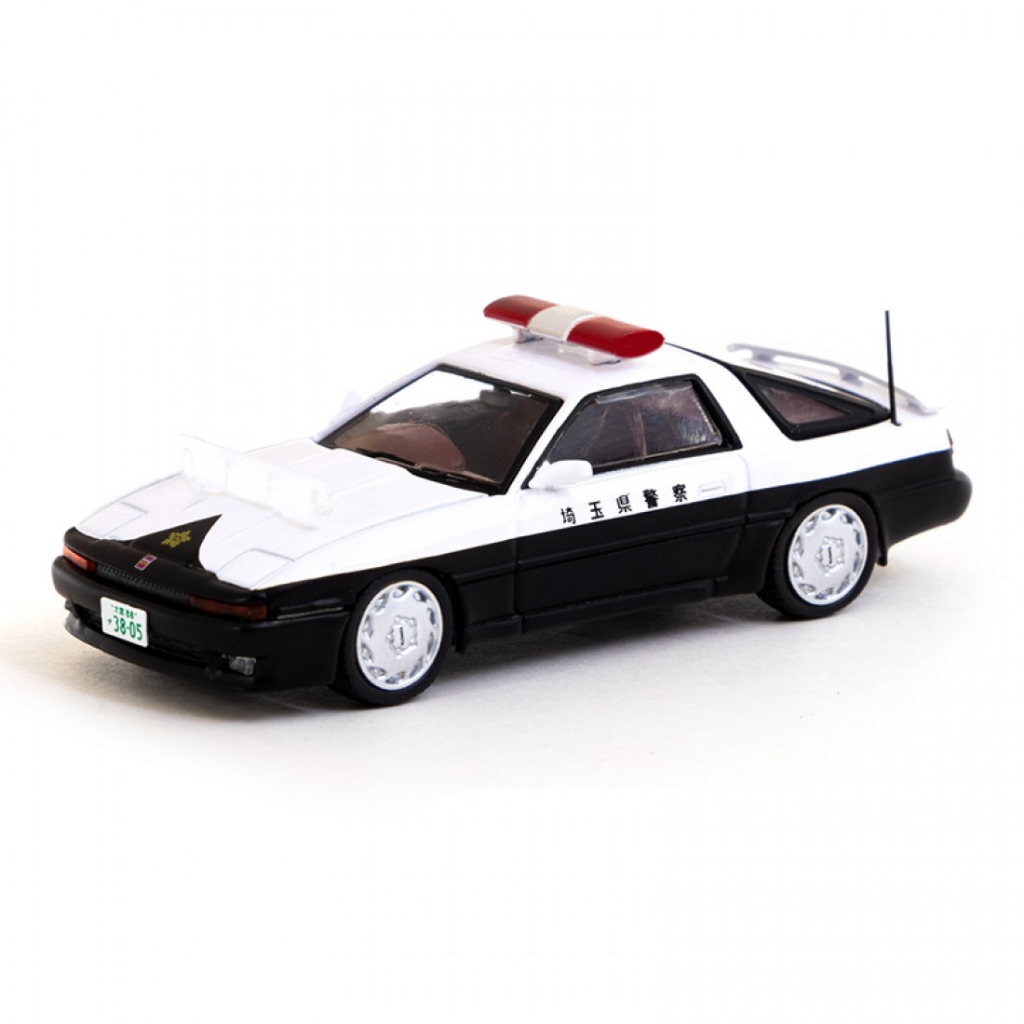 Tarmac Works T64R-064-POL 1/64 TOYOTA SUPRA JAPAN POLICE CAR DIECAST ...