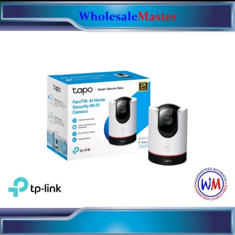 Tp-Link Tapo C225 Pan/Tilt AI Home Security Wi-Fi Camera | Shopee Philippines