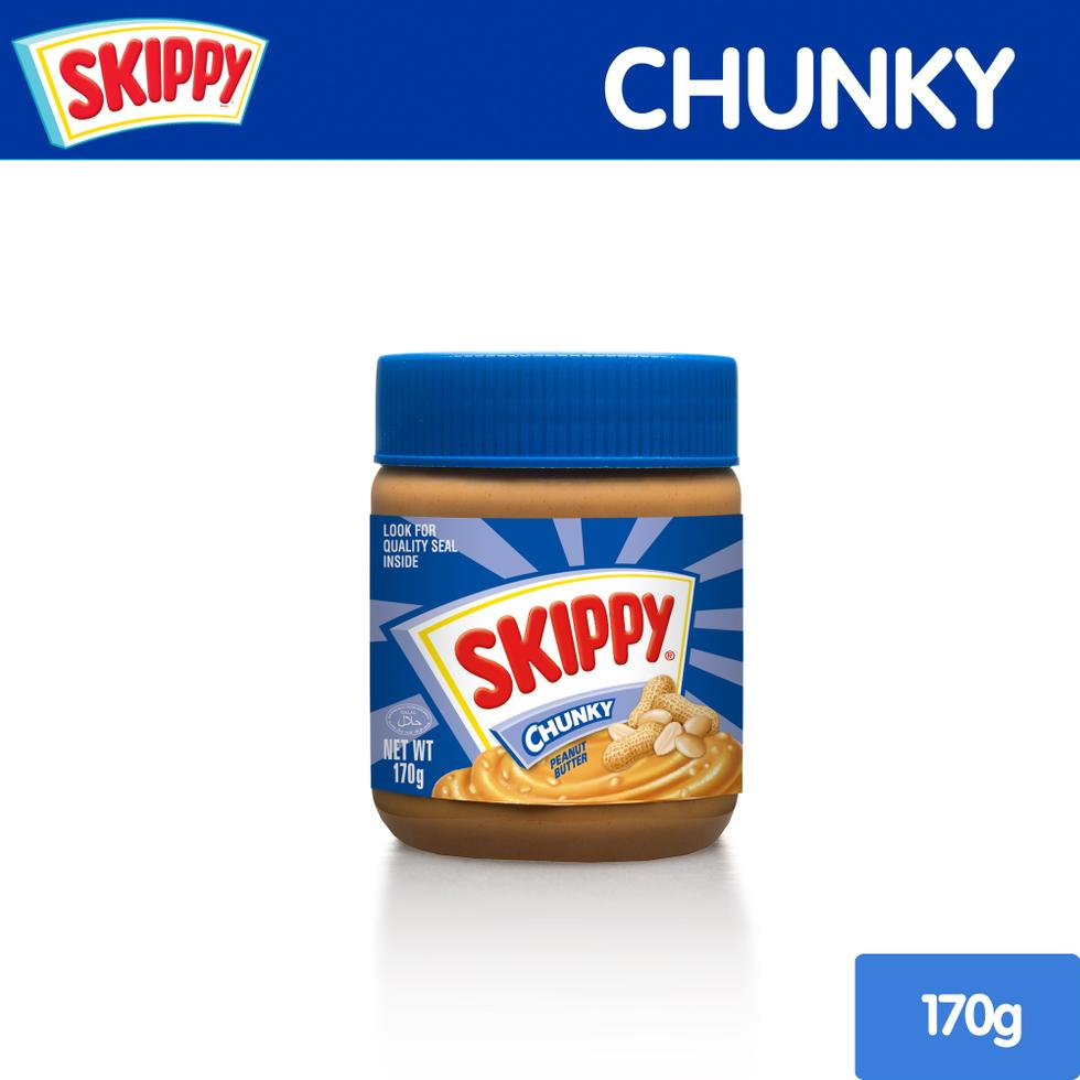 Skippy Peanut Butter Chunky 170g | Shopee Philippines