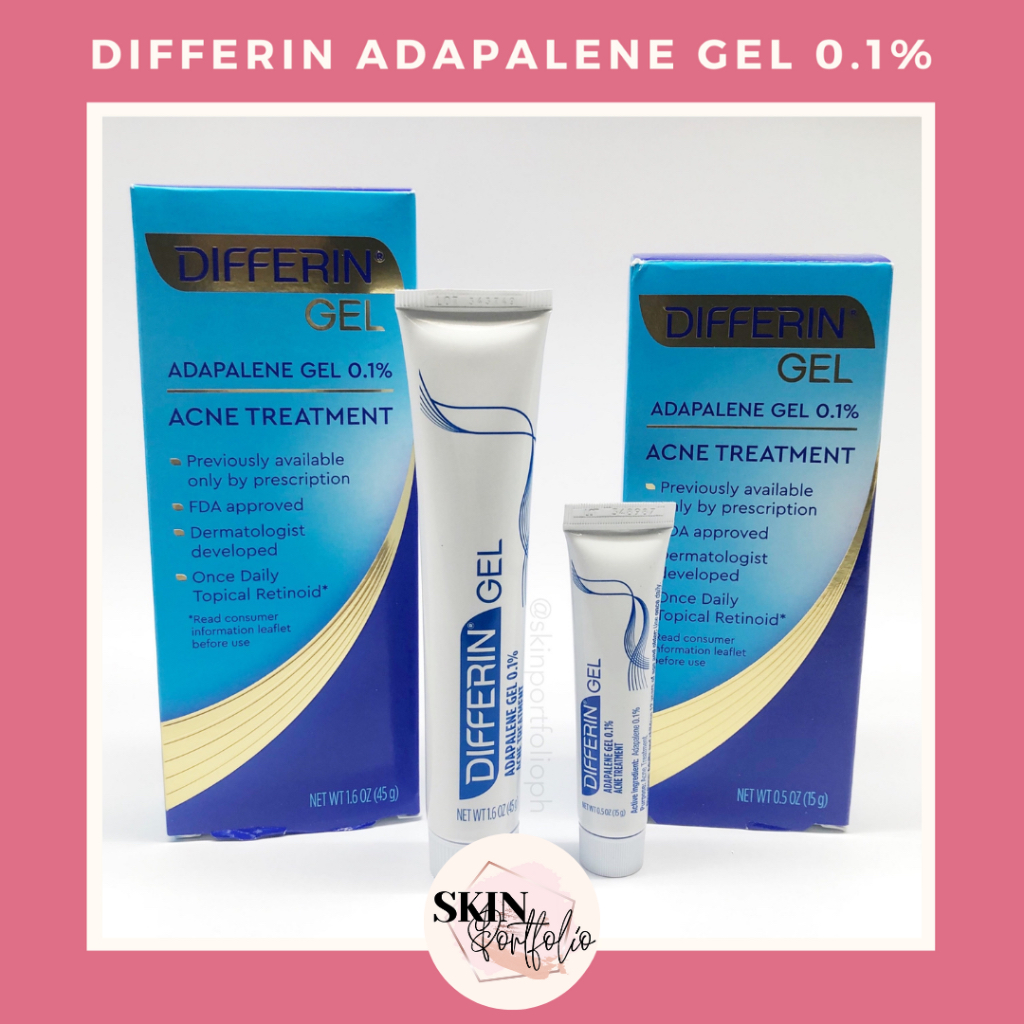 DIFFERIN Adalapene Gel 0.1% Acne Treatment | Shopee Philippines