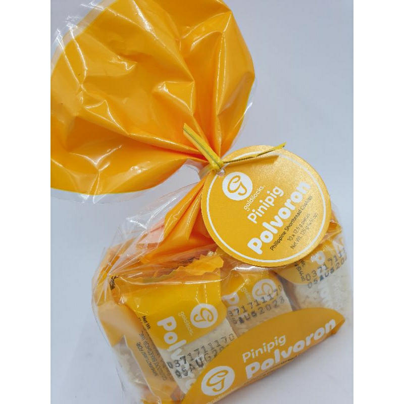 GOLDILOCKS Polvoron Pinipig Pkg. 10 pcs. (125g) 4.41oz Pasalubong ...