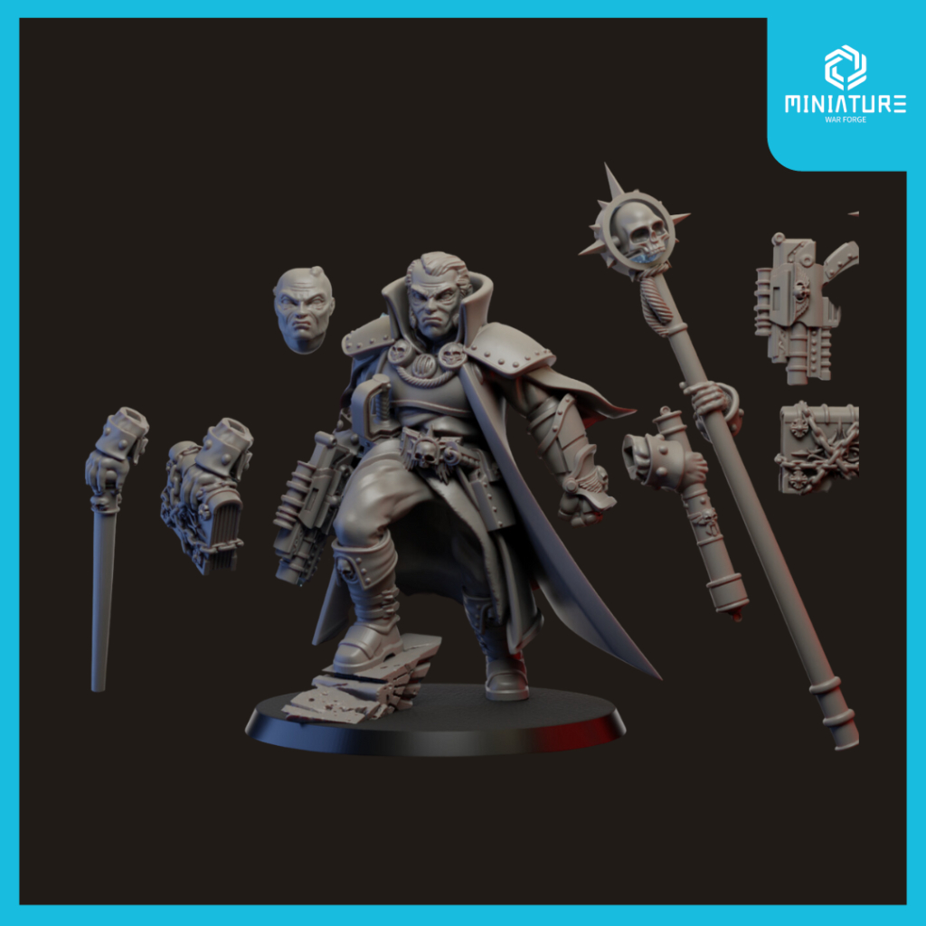Ghamak | Male Inquisitor w/32mm Base | Shopee Philippines