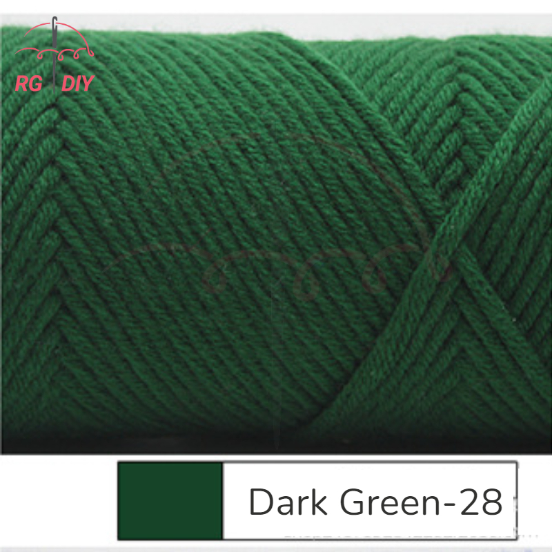 【80 colors IN STOCK】100g 8ply milk yarn Cotton Wool Thread for Knitting ...