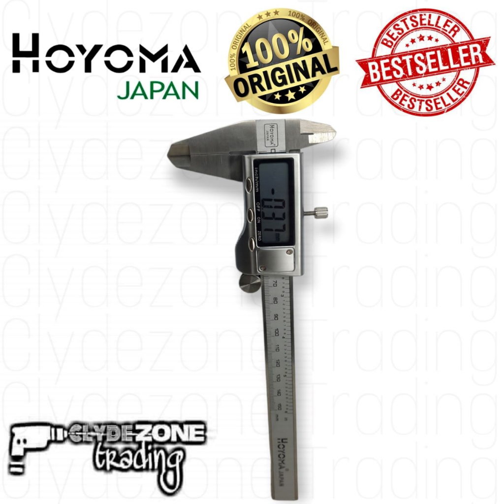 HOYOMA JAPAN DIGITAL CALIPER ELECTRONIC VERNIER CALIPER | Shopee ...