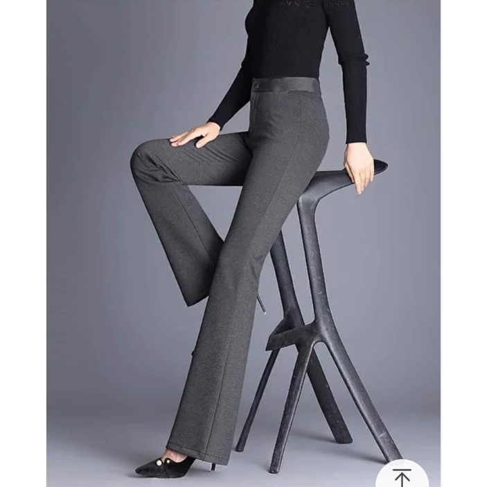 Bangkok Womens Office Slacks Straight Cut M-4XL 27-38 waistine Plus ...