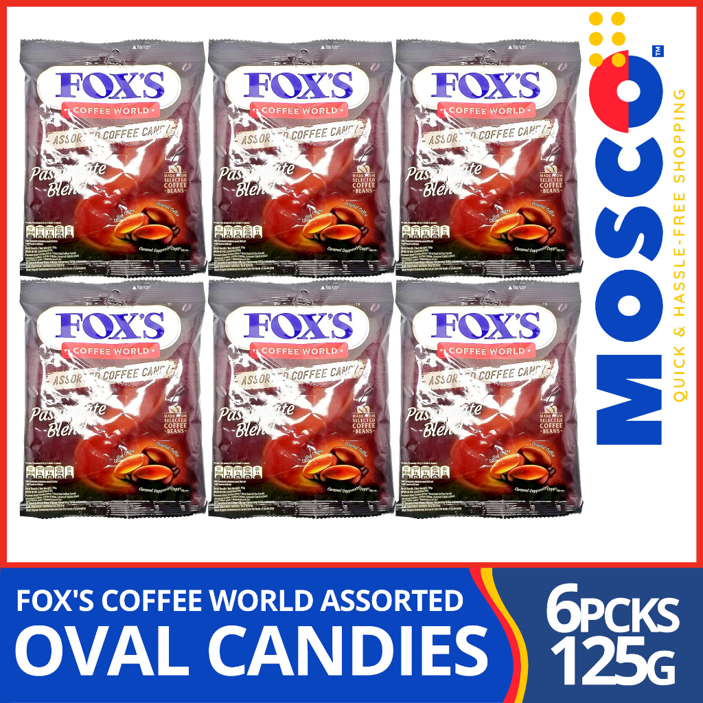 Fox's Coffee World Assorted Oval Candies 125g | Shopee Philippines