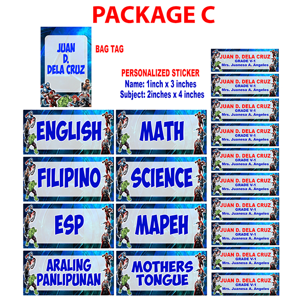 PERSONALIZED STICKER, BAG TAG AND NAME TAG 2024 | Shopee Philippines