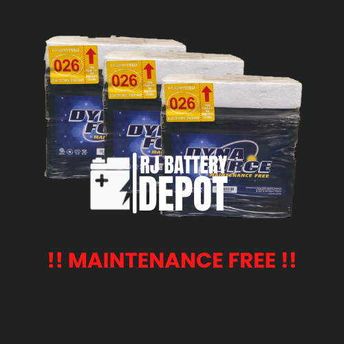 MAINTENANCE FREE NS60 Dyna Force Battery | Shopee Philippines