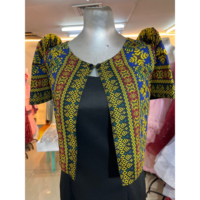 Filipiniana Ethnic Modern Chaleco | Shopee Philippines