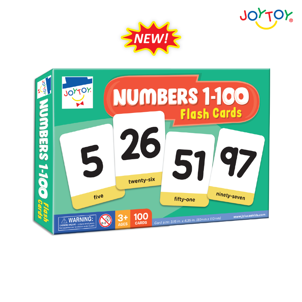 JOYTOY Number 1-100 Flash cards | Shopee Philippines