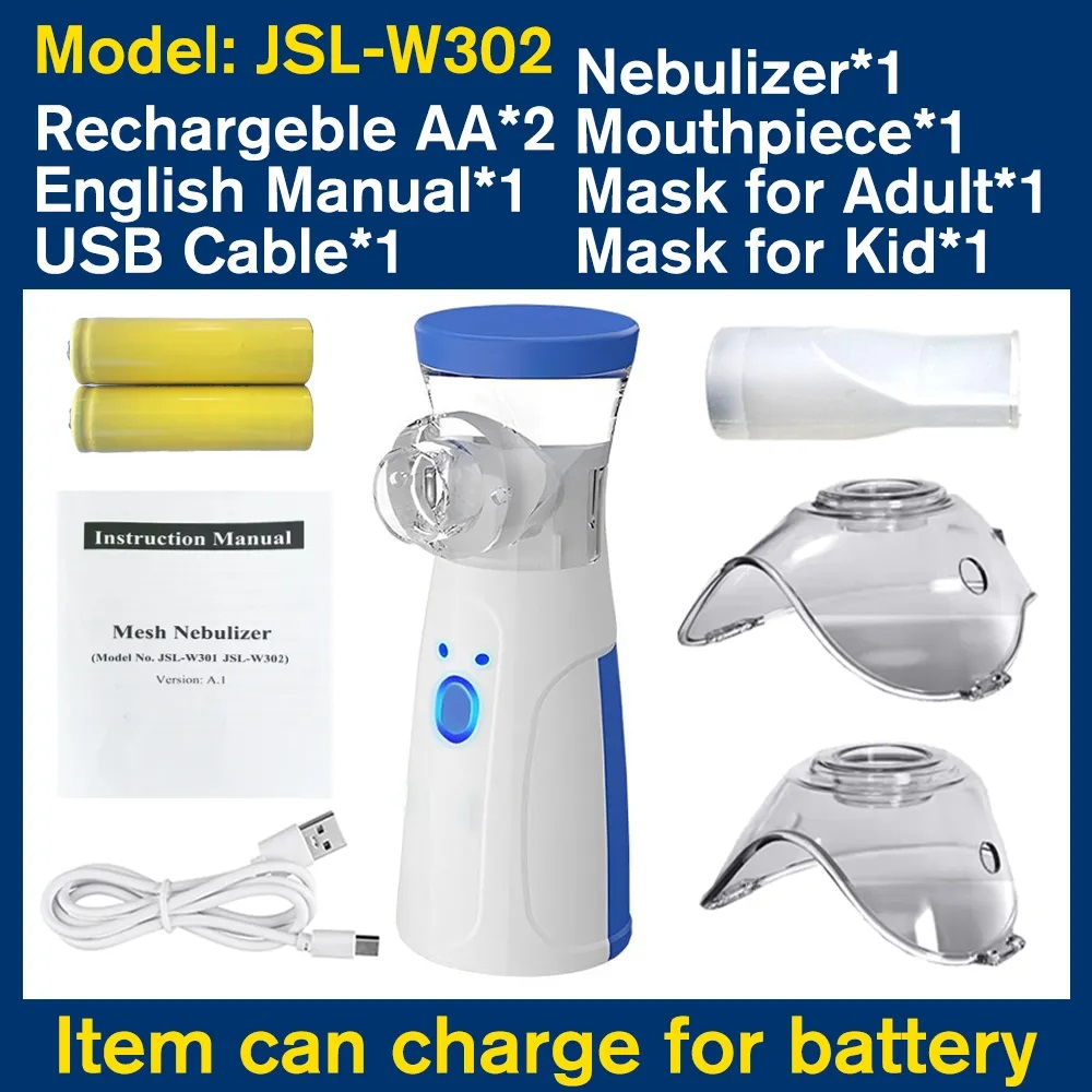 Boogie Micro Mist Saline Inhaler Mini Handheld Nebulizer Machine For ...