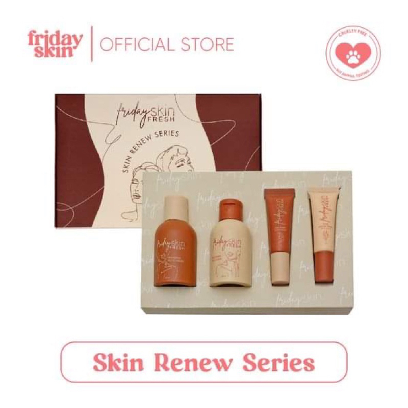 Friday Skin Fresh Renew Series (Mild Rejuvenating Set) | Shopee Philippines