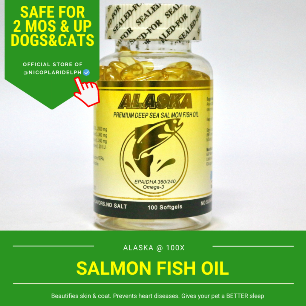 Alaska Premium Deep Sea Salmon Fish Oil for Beautiful Hair and Skin ...