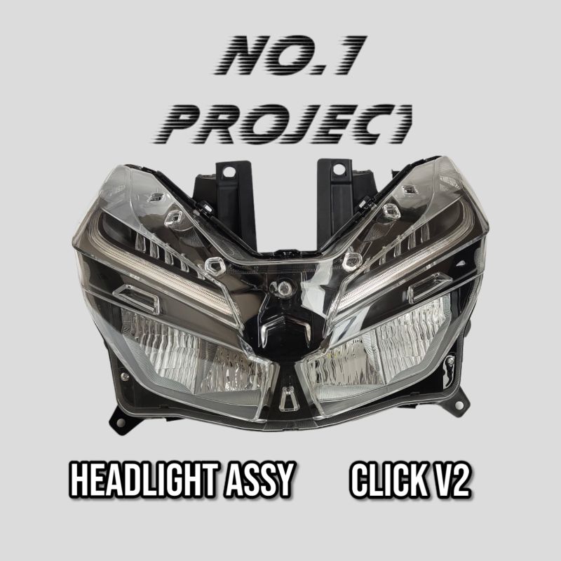 Honda click v2 headlight assy OEM | Shopee Philippines