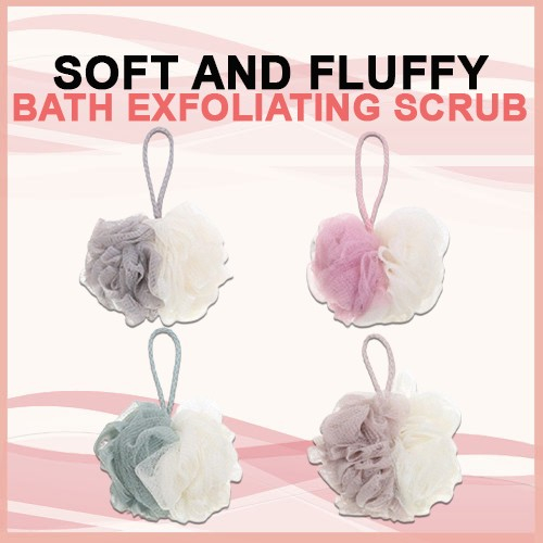 Shower Loofah Ball Exfoliating Body Scrub for Babies and Mommies Bath ...