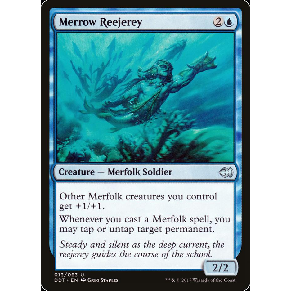 Merrow Reejerey - Duel Decks: Merfolk vs. Goblins (DDT) | Shopee ...