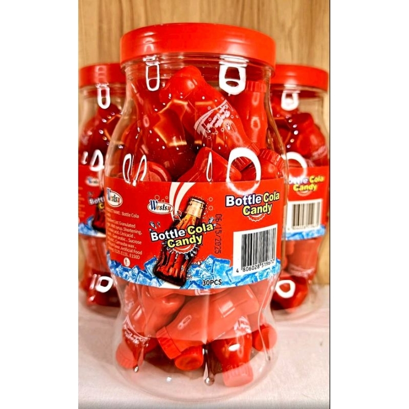 Bottle Cola Candy !!! 30pcs/Jar | Shopee Philippines