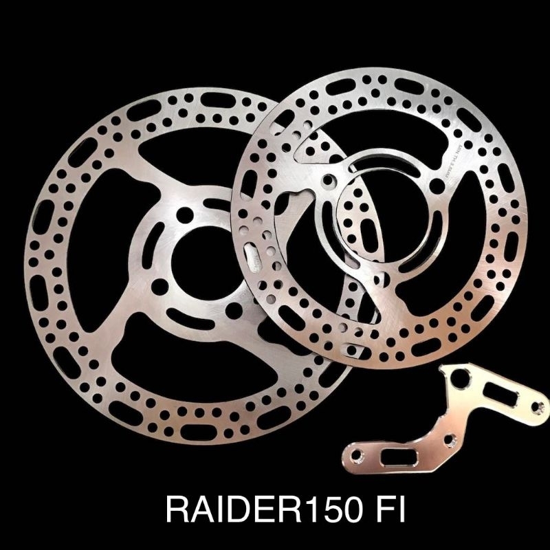 LIGHTEN DISC FOR RAIDER 150 CARB / FI ( FRONT AND REAR WITH BRACKET ...