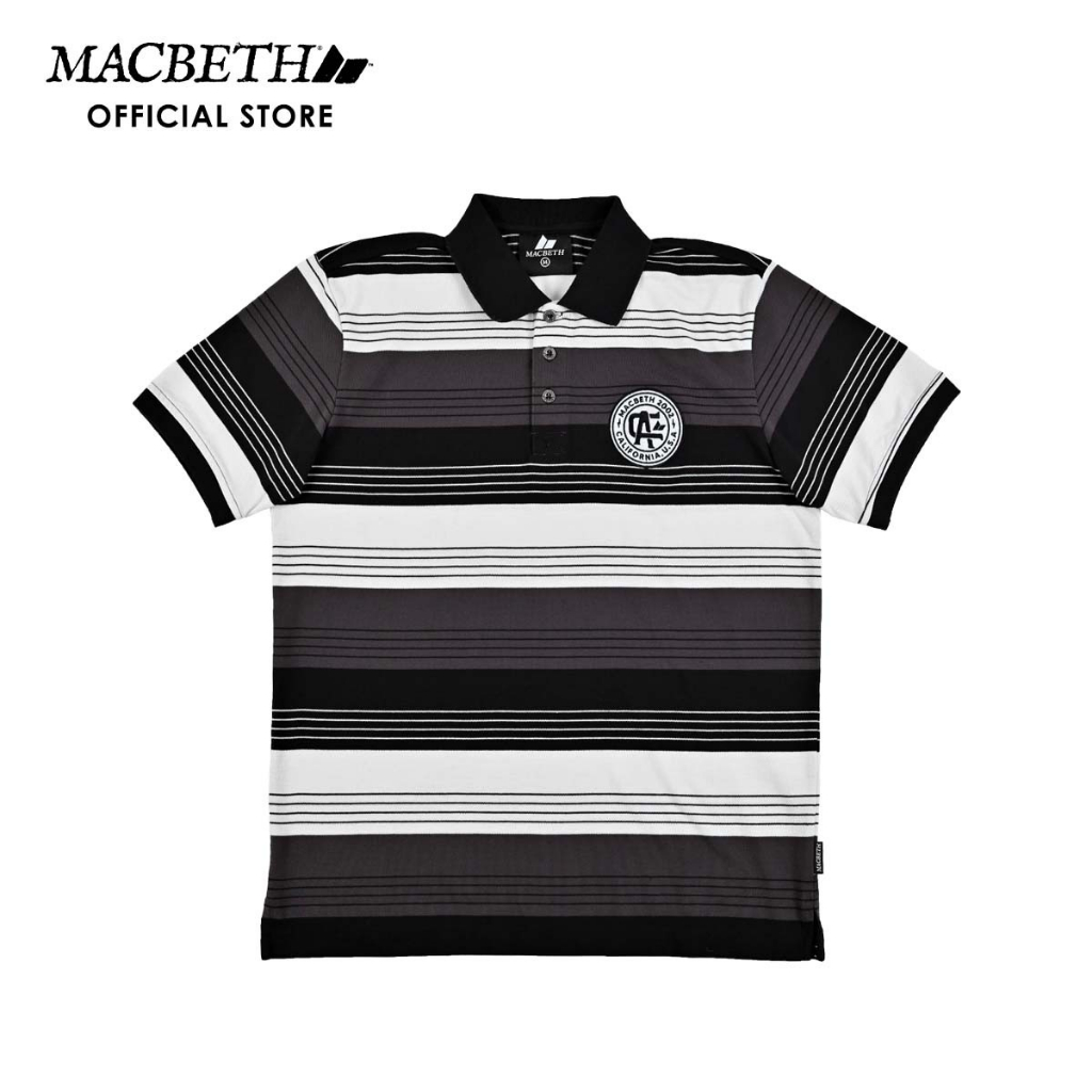 Macbeth Men's Polo Shirt " STRIPER CAL PS " ( SALE ) | Shopee Philippines