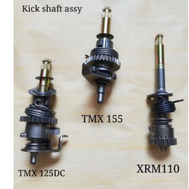 MOTORCYCLE PARTS KICK SHAFT ASSY For TMX 125 DC / TMX 155 / XRM110 ...