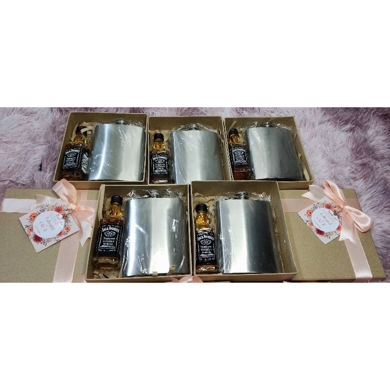 Personalized Gift Set Flask Stainless | Shopee Philippines