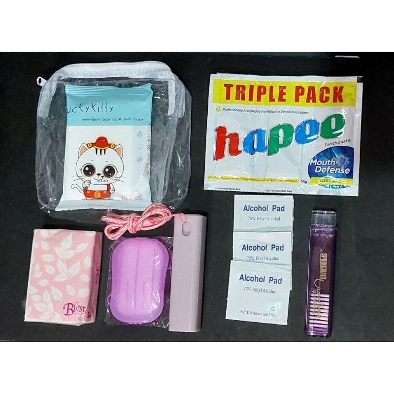 10-in-1 Hygiene_Kit with t0othbrush | Shopee Philippines