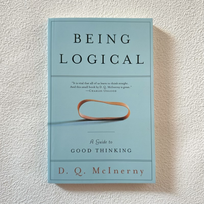 Being Logical A Guide to Good Thinking English Version books | Shopee ...