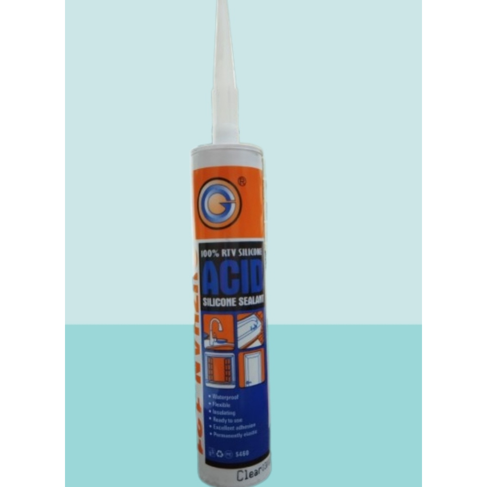 CLEAR SILICONE SEALANT | Shopee Philippines