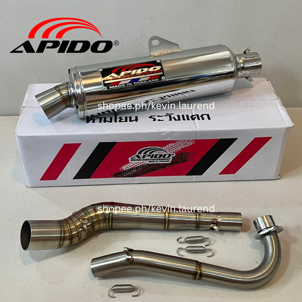 APIDO Pipe V3 for XRM 110 / XRM 125 / RS 125 (Carb & Fi) | Shopee ...