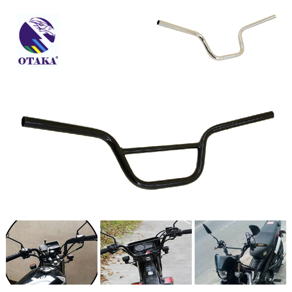 OTAKA MOTORCYCLE HANDLEBAR FOR XRM/TMX/CT100 (JAPAN QUALITY) | Shopee ...