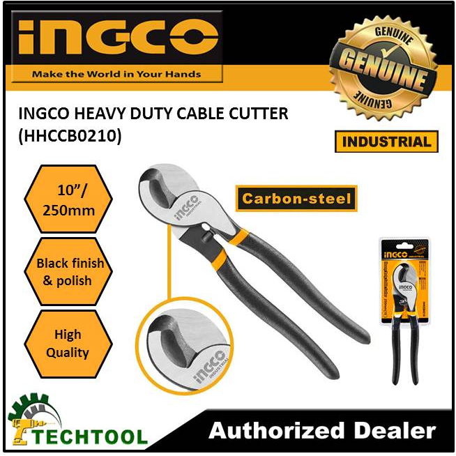 INGCO HEAVY DUTY CABLE CUTTER 10" (HHCCB0210) | Shopee Philippines