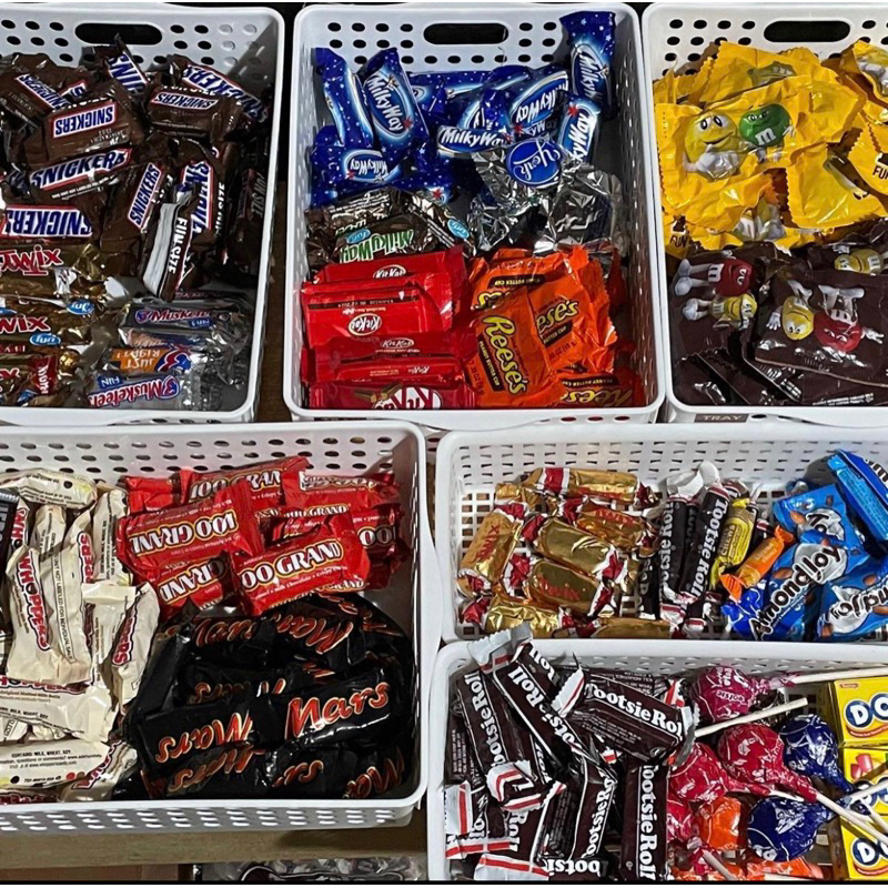 Assorted imported chocolates store