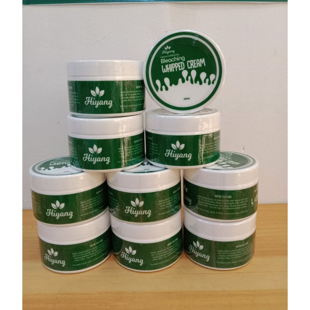 Hiyang Bleaching whipped cream 250g | Shopee Philippines