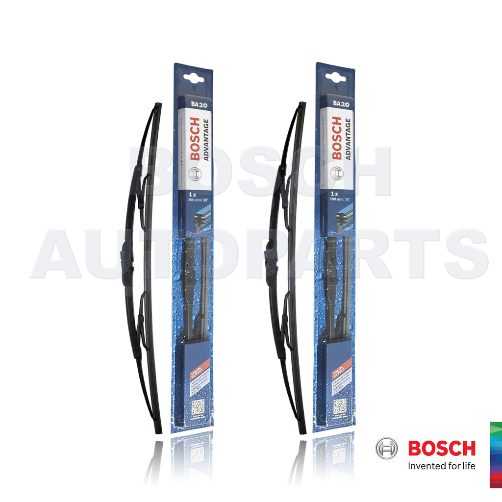Bosch Advantage Wiper Blade Set For Toyota Hiace 1998-Present (20"/20") | Shopee Philippines