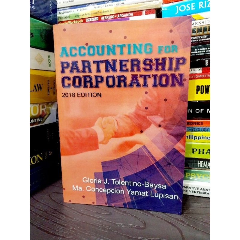 Accounting for Partnership & corporation 2018 | Shopee Philippines