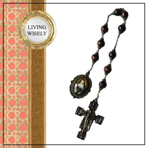 Saint Clare of Assisi Chaplet / St. Clare of Assisi Rosary | Shopee ...